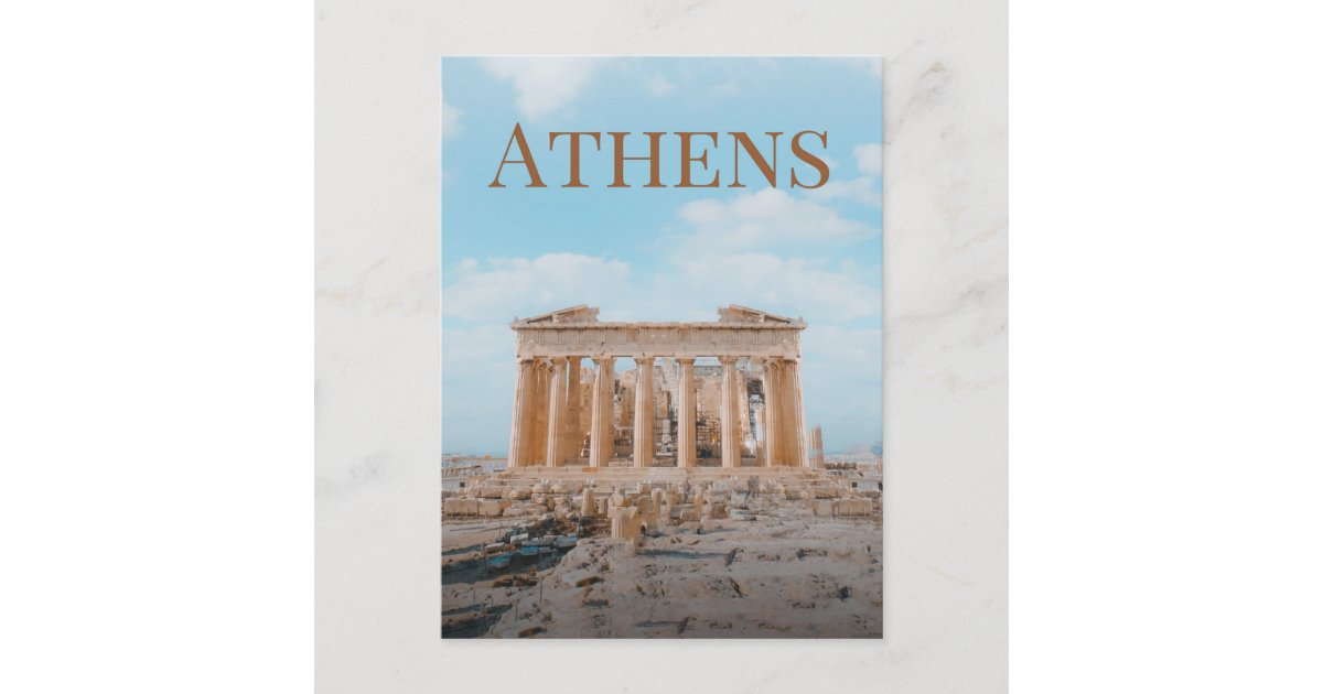 Athens Greece Postcard | Zazzle