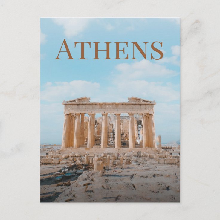 Athens Greece Postcard | Zazzle