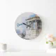 Athens Greece Wall Clock - Watercolor Parthenon | Zazzle