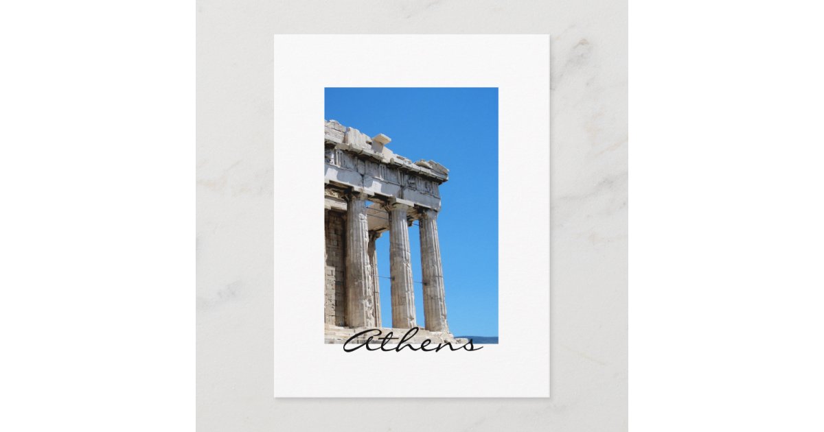Athens Parthenon Postcard | Zazzle