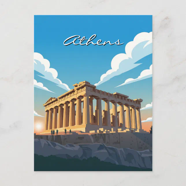 Athens Parthenon Postcard | Zazzle