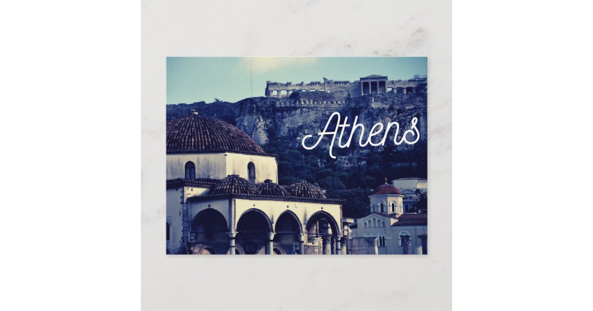 Athens Postcard | Zazzle