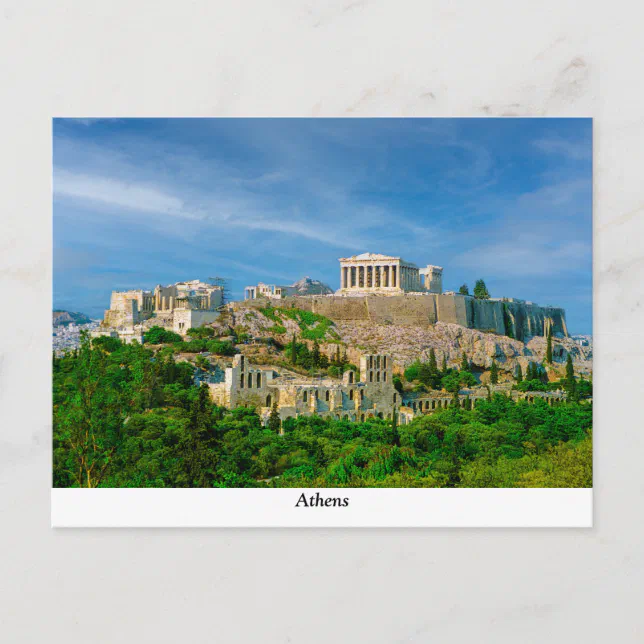 AthensPostcard Postcard | Zazzle