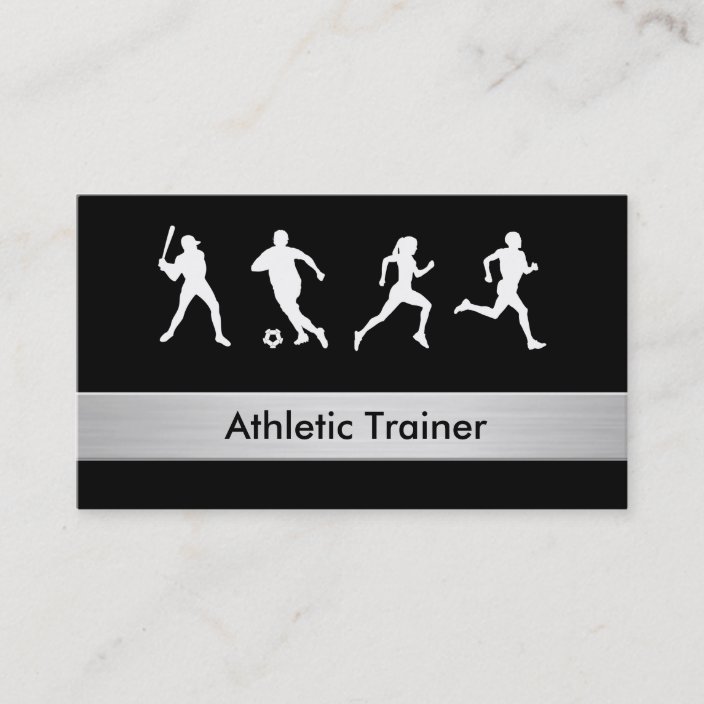 Athletic Trainer Business Cards | Zazzle.com
