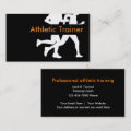 Athletic Trainer Design Business Card | Zazzle