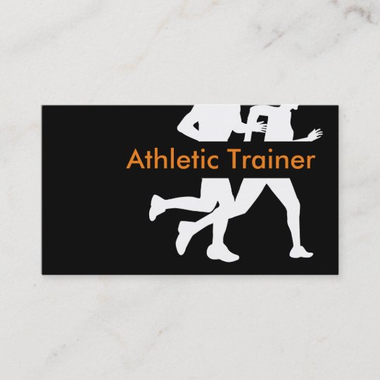 Athletic Trainer Design Business Card | Zazzle.com