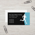 Athletic Trainer Modern Design Business Card | Zazzle