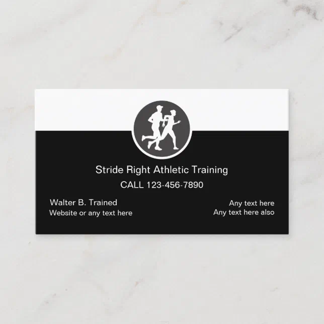 Athletic Training Business Cards | Zazzle