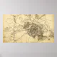 Atlanta Campaign - Civil War Panoramic Map Poster | Zazzle