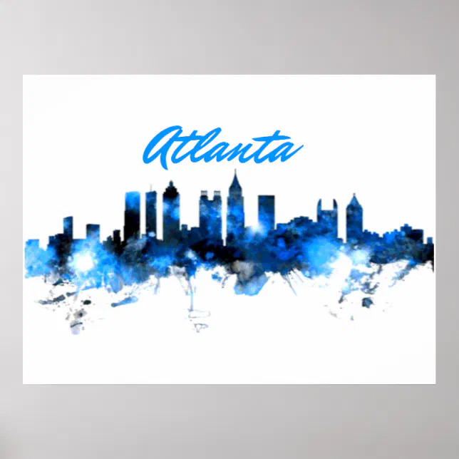 Atlanta design poster | Zazzle
