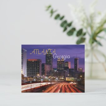 Atlanta, Georgia Postcard | Zazzle