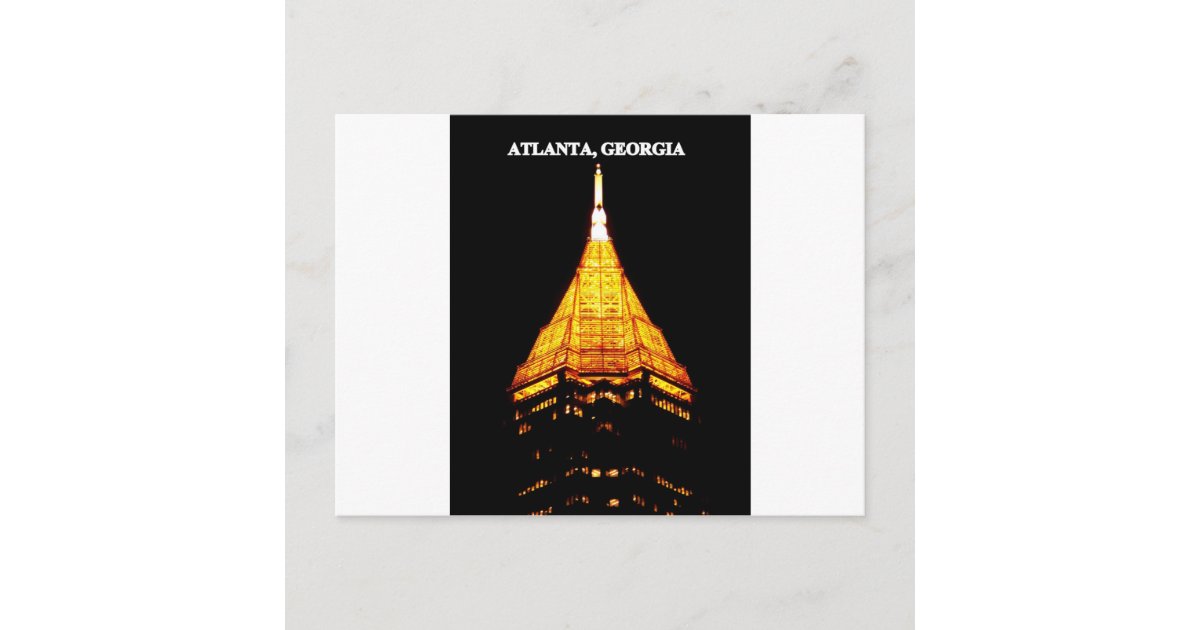 ATLANTA, GEORGIA POSTCARD | Zazzle