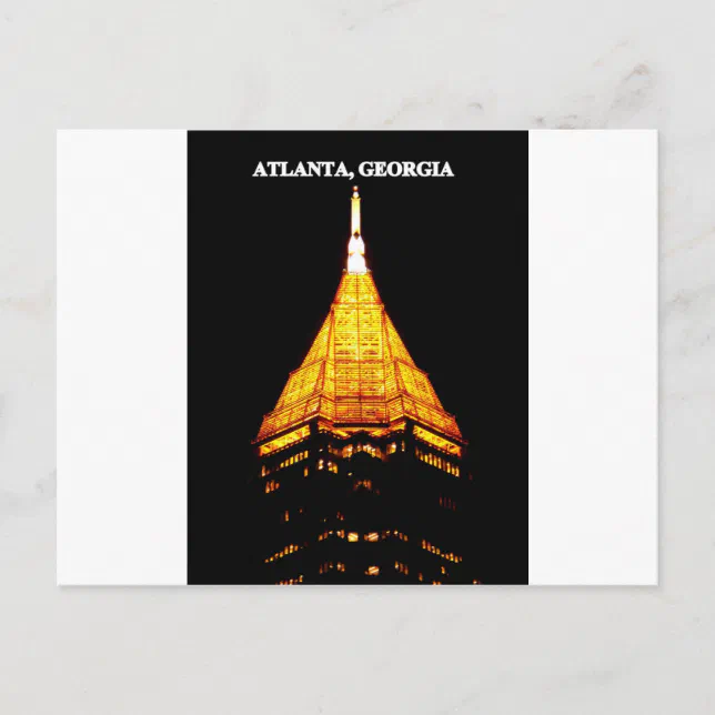 ATLANTA, GEORGIA POSTCARD | Zazzle
