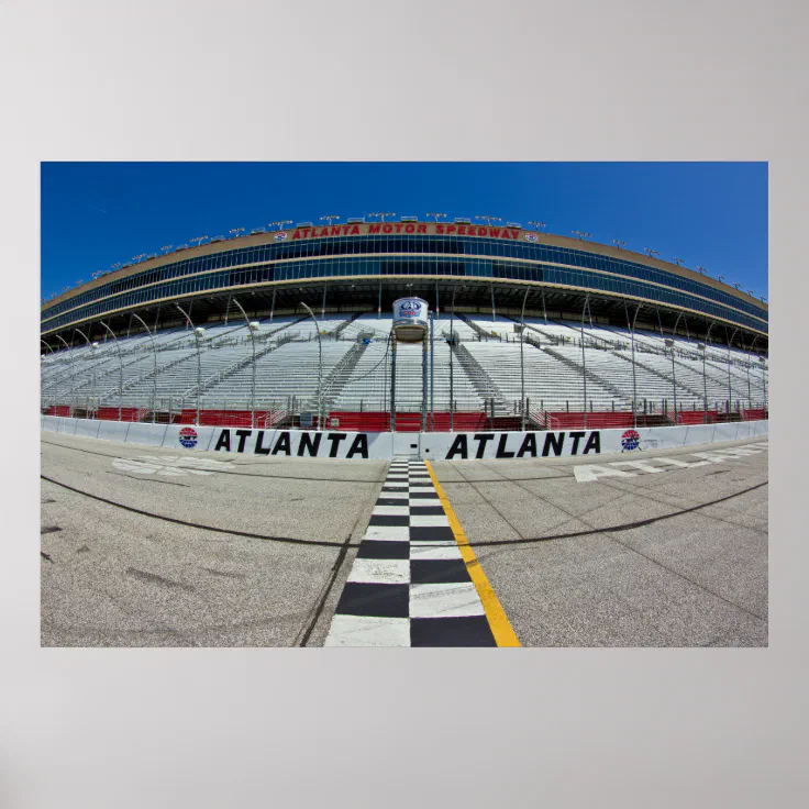 Atlanta Motor Speedway Poster | Zazzle