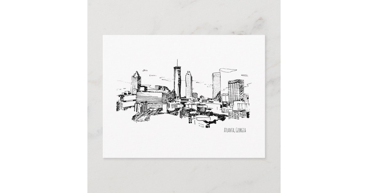 Atlanta Postcard | Zazzle