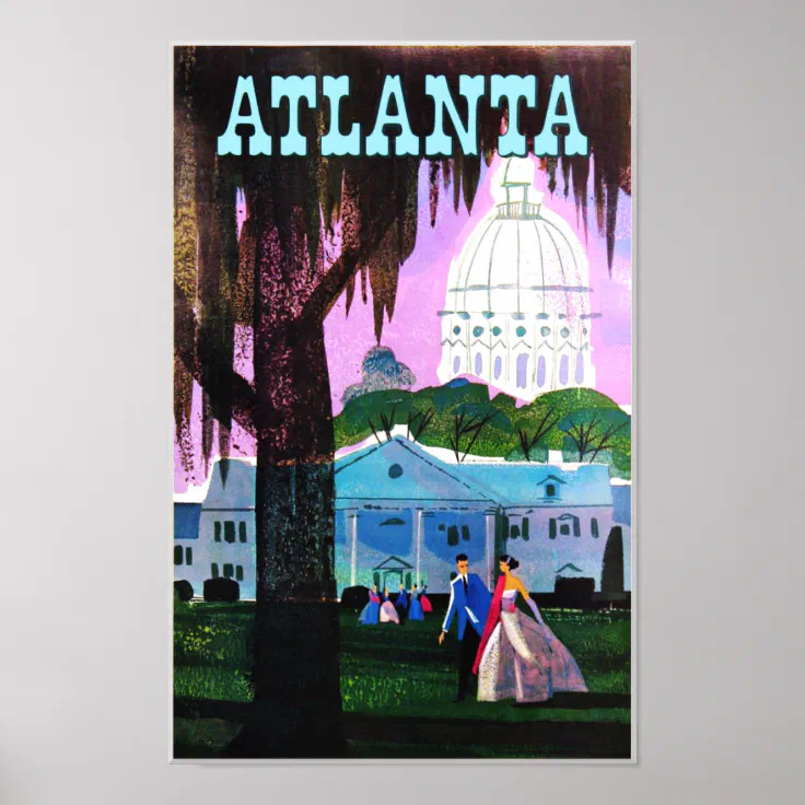 Atlanta Poster | Zazzle