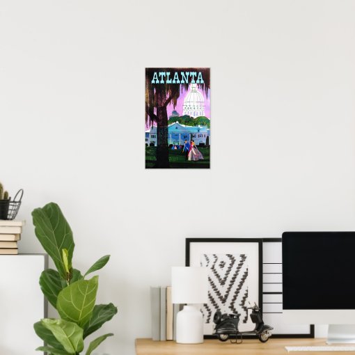 Atlanta Poster | Zazzle