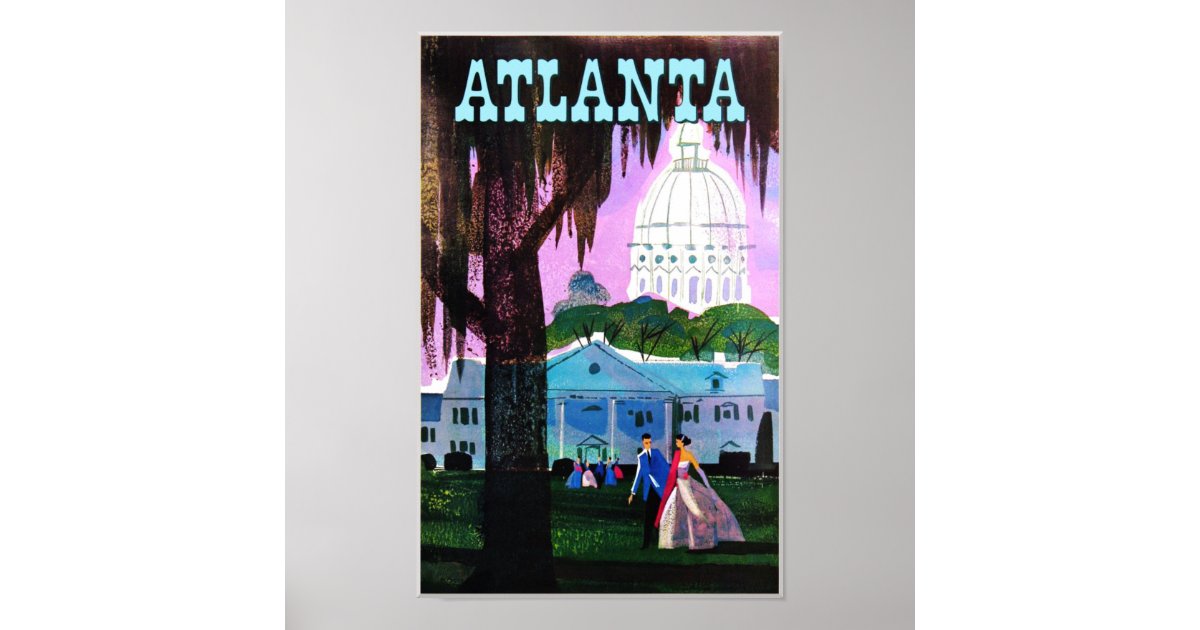 Atlanta Poster | Zazzle