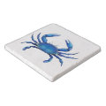 Atlantic Blue Crab Stone Trivet | Zazzle