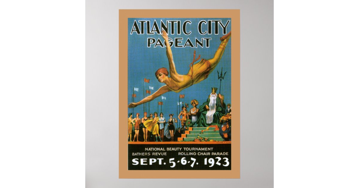 Atlantic City Pageant Poster | Zazzle