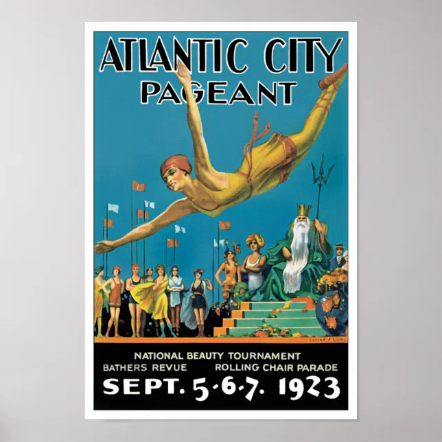 Atlantic City Pageant Poster | Zazzle