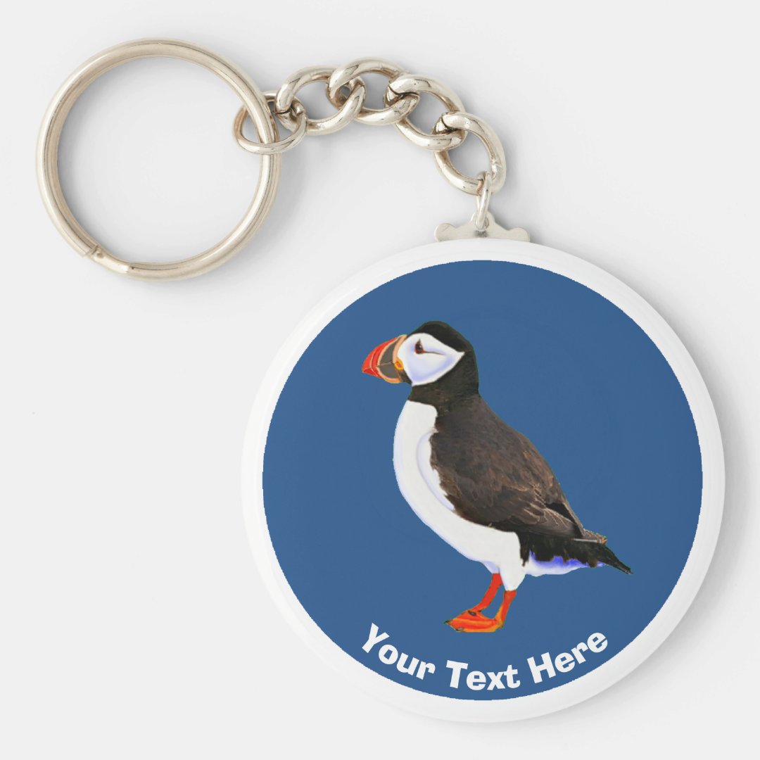 Atlantic Puffin Keychain | Zazzle