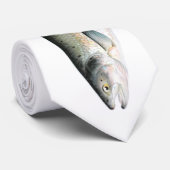 Atlantic Salmon Fish Neck Tie | Zazzle