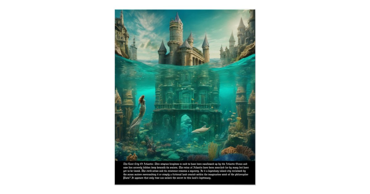 Atlantis Legend Poster | Zazzle