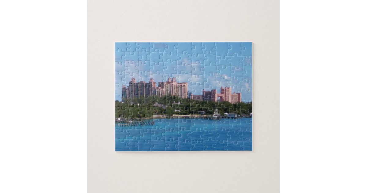 Atlantis, Paradise Island, Bahamas Jigsaw Puzzle | Zazzle Atlantis, Paradise Island, Bahamas Jigsaw Puzzle | Zazzle
