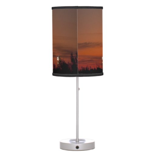 Atlantis Space Shuttle launch NASA Table Lamp | Zazzle