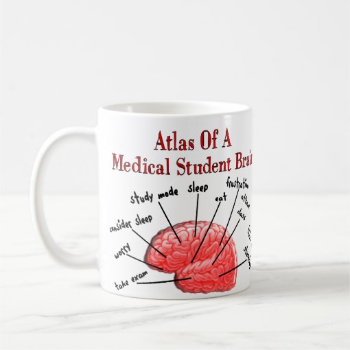 Atlas of Medical Student Brain Coffee Mug | Zazzle