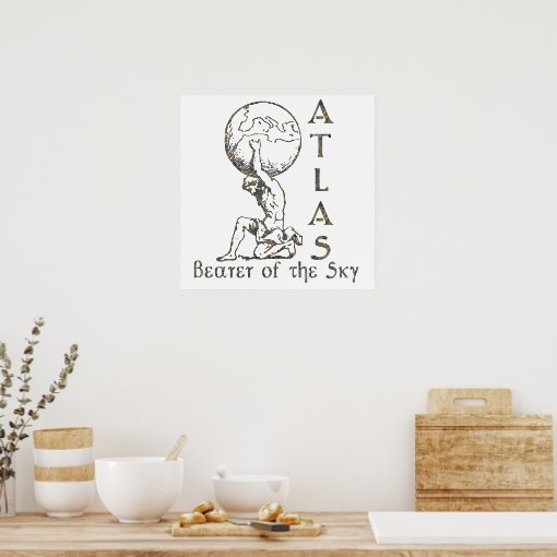 Atlas Poster | Zazzle