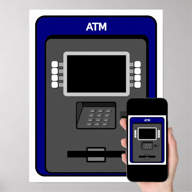 ATM Machine Poster | Zazzle