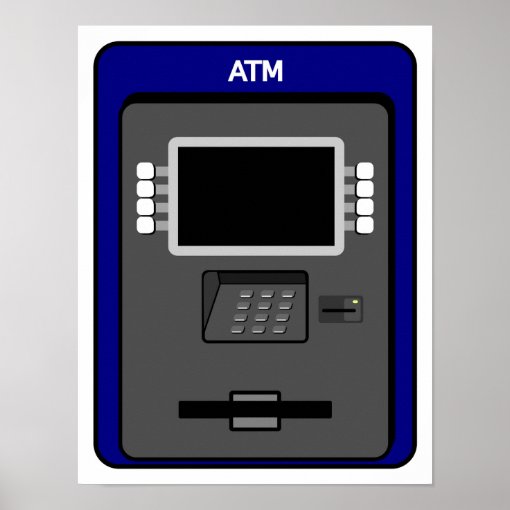 ATM Machine Poster | Zazzle