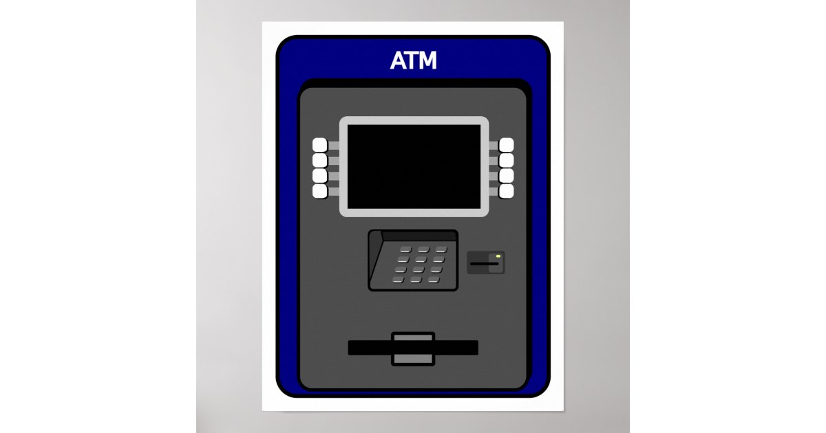 ATM Machine Poster | Zazzle