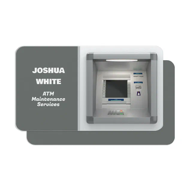 ATM Maintenance Business Card | Zazzle