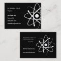 Atom | Scientist Business Card | Zazzle