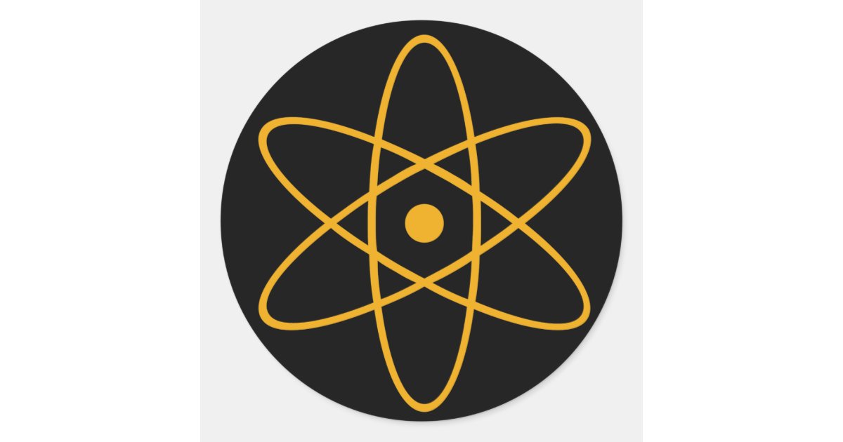 ATOM - sticker | Zazzle