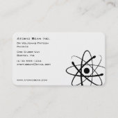 Atomic Bean | Scientist Business Card | Zazzle