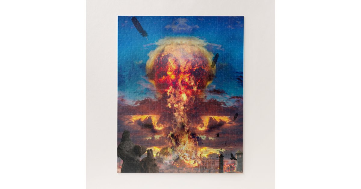 ATOMIC BOMB DESTROYER OF WORLDS JIGSAW PUZZLE | Zazzle
