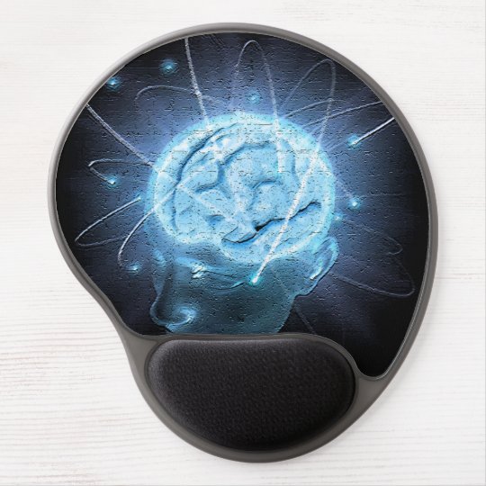 Atomic Brain Gel Mouse Pad | Zazzle.com