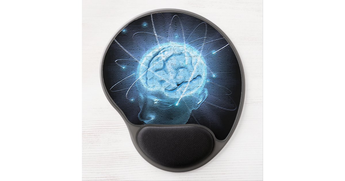 Atomic Brain Gel Mouse Pad | Zazzle