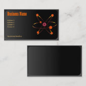 Atomic Business Card | Zazzle