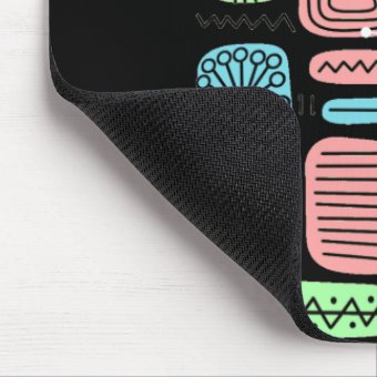 Atomic Era Mid Century Modern White Cat Mouse Pad | Zazzle