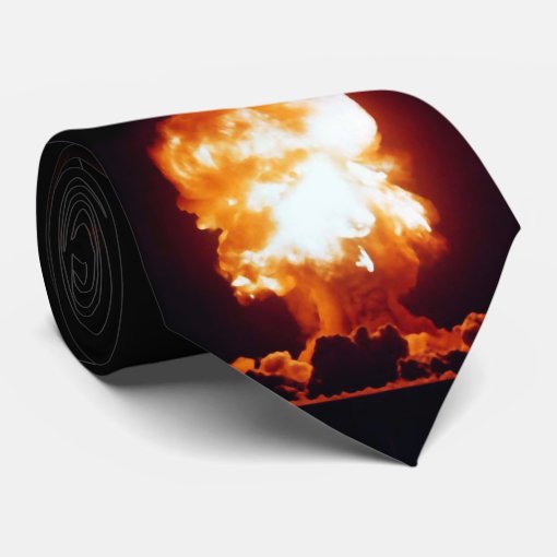 Atomic Explosion Tie® Neck Tie | Zazzle