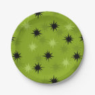 Iconic Atomic Starbursts Paper Plates | Zazzle.com