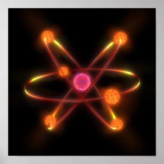 Atomic Poster | Zazzle.com