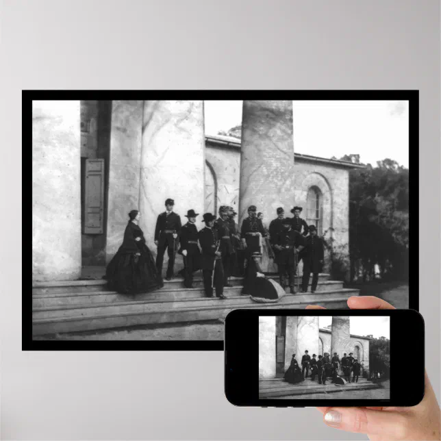 Attendees of the Funeral of Robert E. Lee 1870 Poster | Zazzle