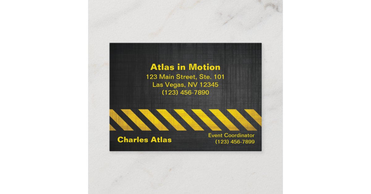 Attention Business Card | Zazzle