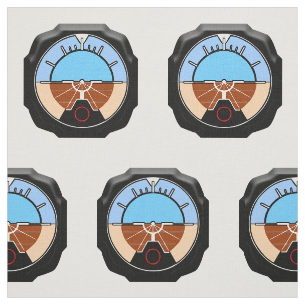 Flight Instruments Fabric | Zazzle